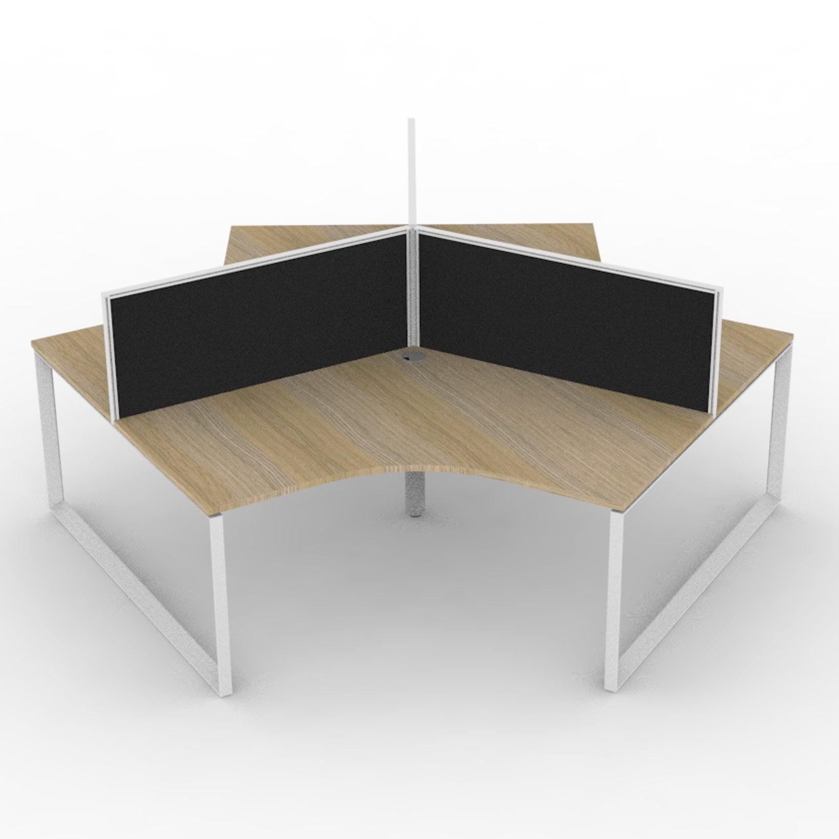 3 Person Workstations - Discover Space-Saving Trio Desks