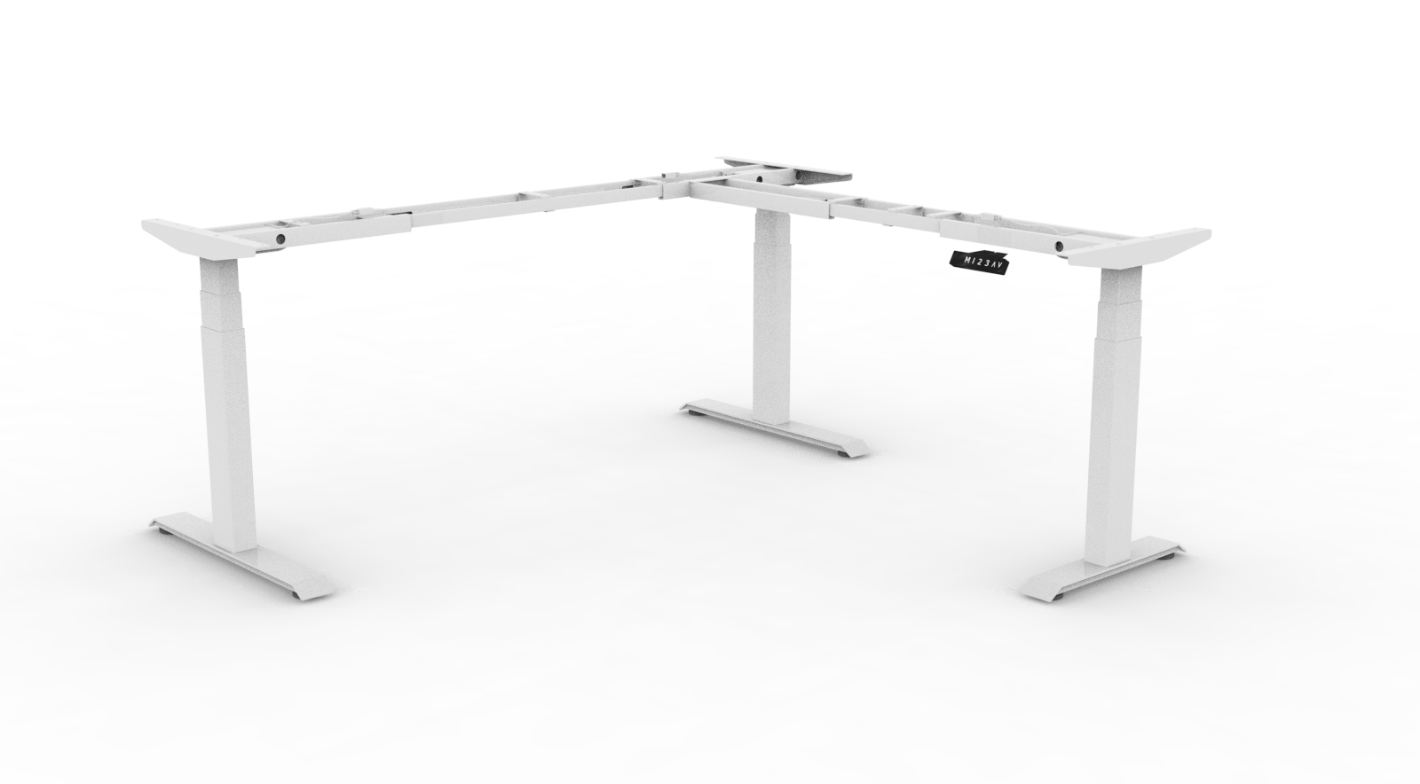 Boost Plus Electric Height Adjustable Corner Workstation Frame