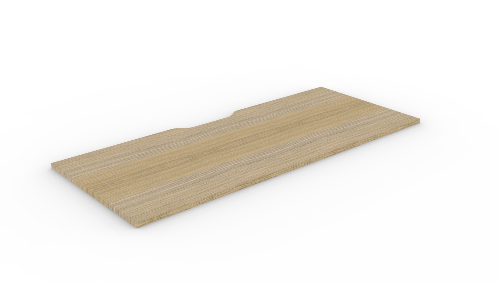 Scallop Workstation Top - 750mm Deep