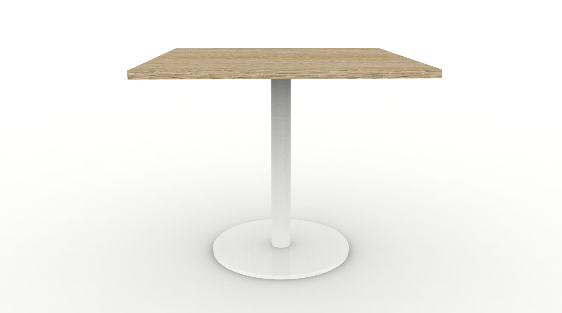 Estillo Disc Base Square Table