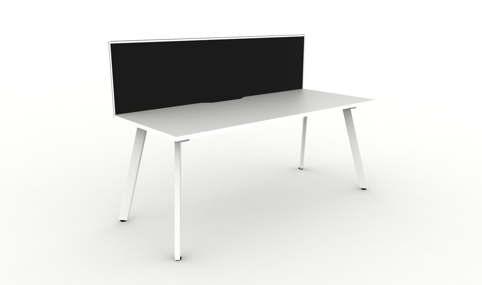 Deluxe Eternity Single Sided Workstations - With Screen